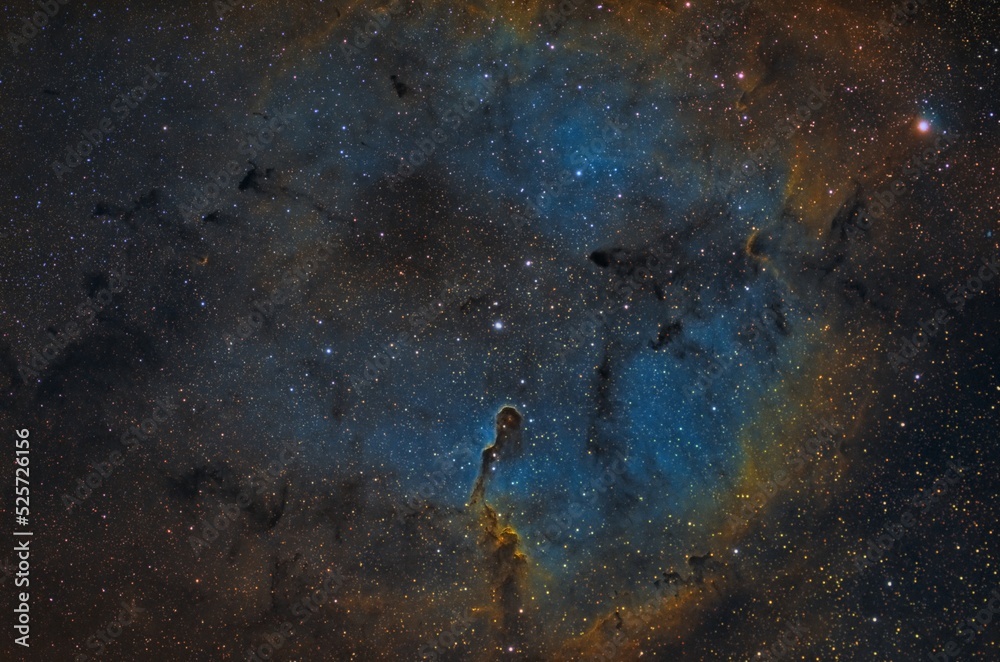 Fotografia do Stock: Nebulosa Proboscide di Elefante, IC 1396 è un ...