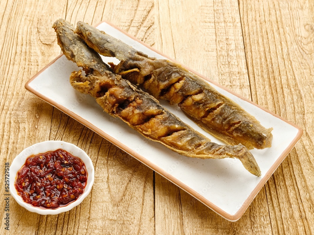 Lele Goreng, Fried Catfish is Indonesian traditional culinary food ...