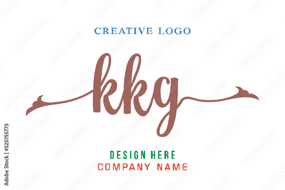 KKG lettering, perfect for company logos, offices, campuses, schools ...
