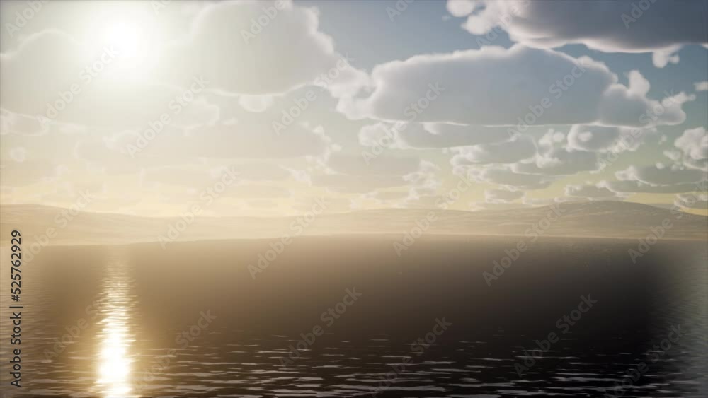 Science Fiction Realistic Background in 4K 60fps. Hyper Realistic ...