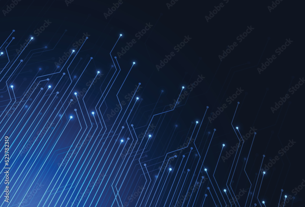 Abstract digital background with technology circuit board texture ...