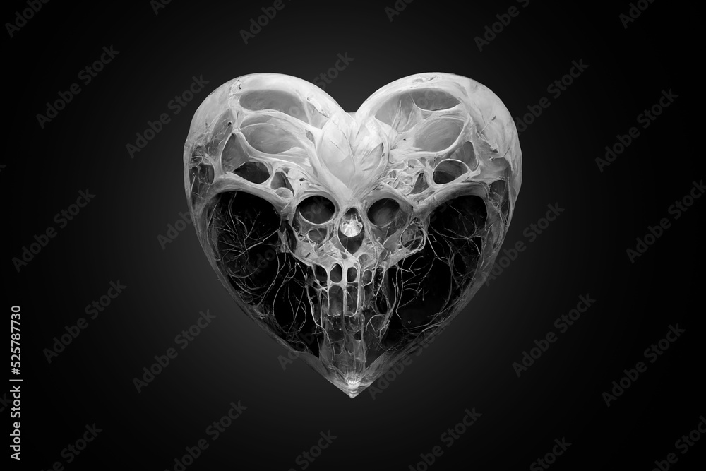 Gothic original gift for Valentine's Day. Unusual love, dark fantasy ...