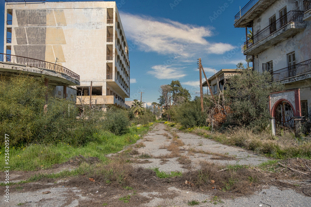 Foto de The abandoned city, ghost town, Varosha in Famagusta, North ...