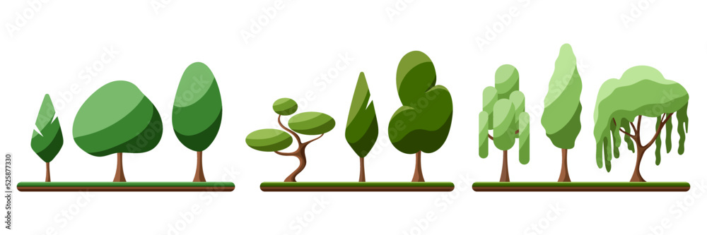 Collection of trees for indie games, applications, programs. Nine ...