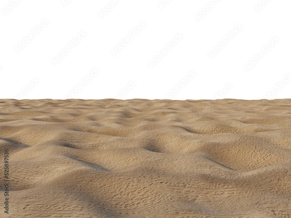 Sandy Foreground Floor with Perspective, Transparent Background PNG ...