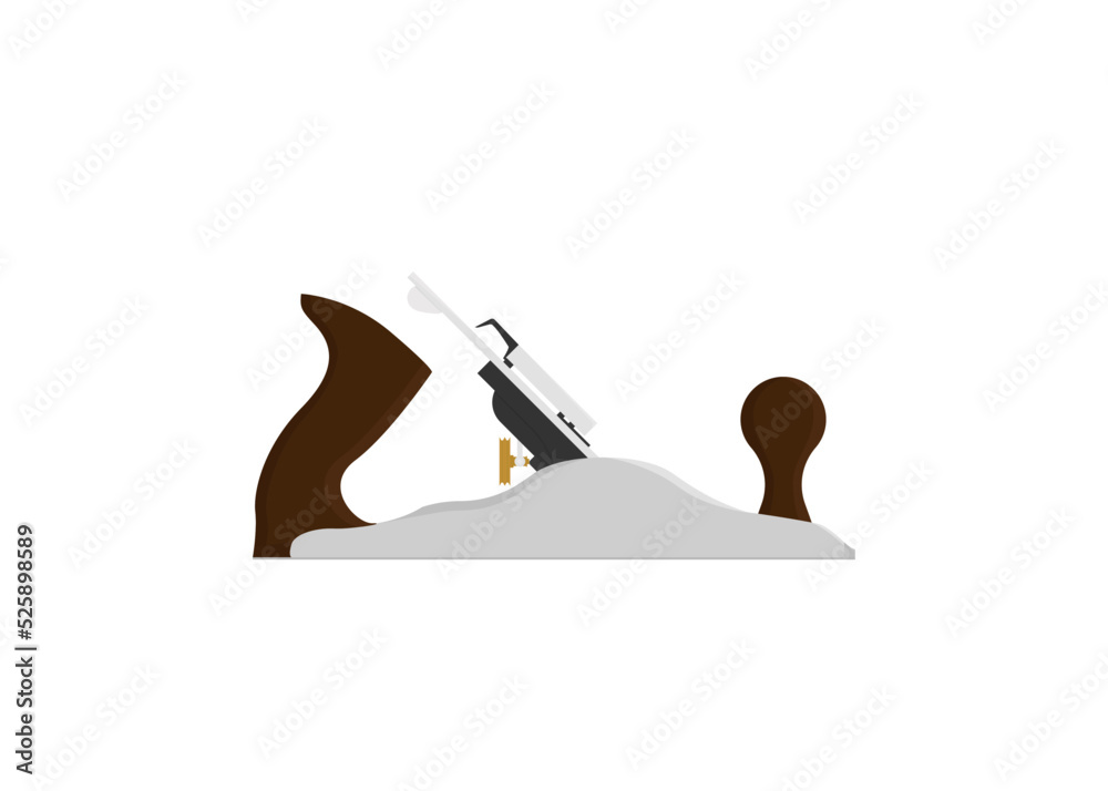 Jack plane illustration vector flat design editable. Jack plane vector ...