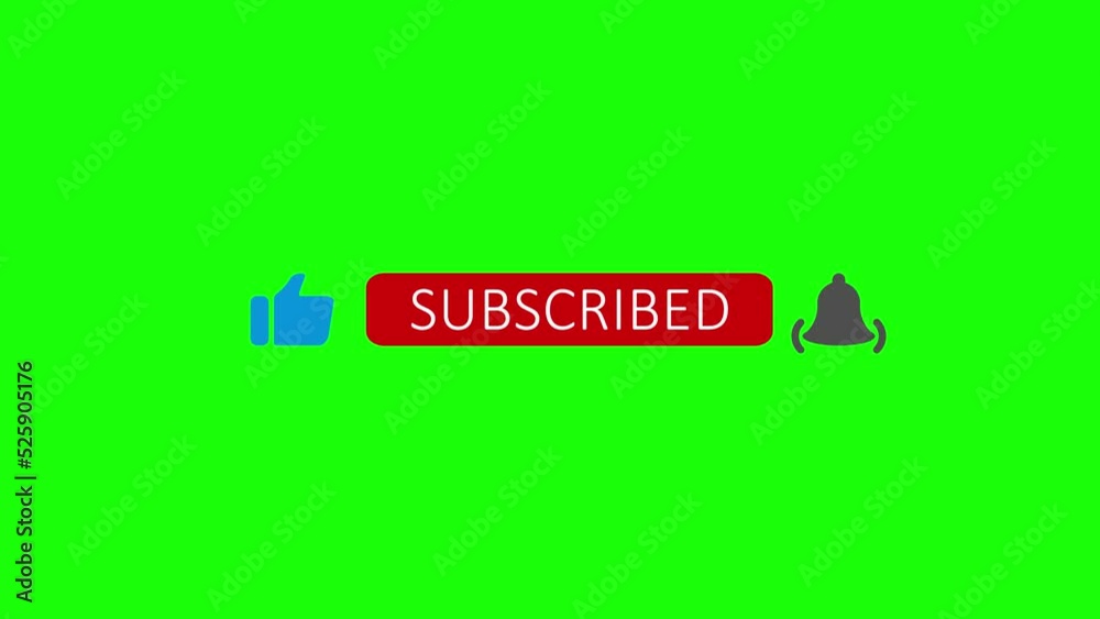 Animation clicking the mouse cursor on the "Like" button, "Share ...