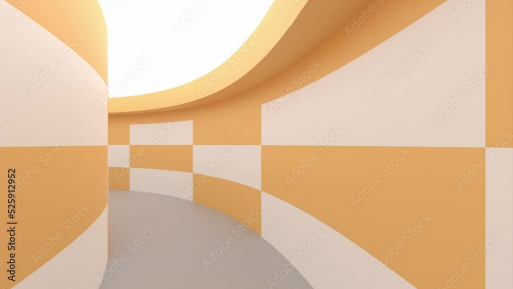 dream like liminal space animated background, surreal architecture ...