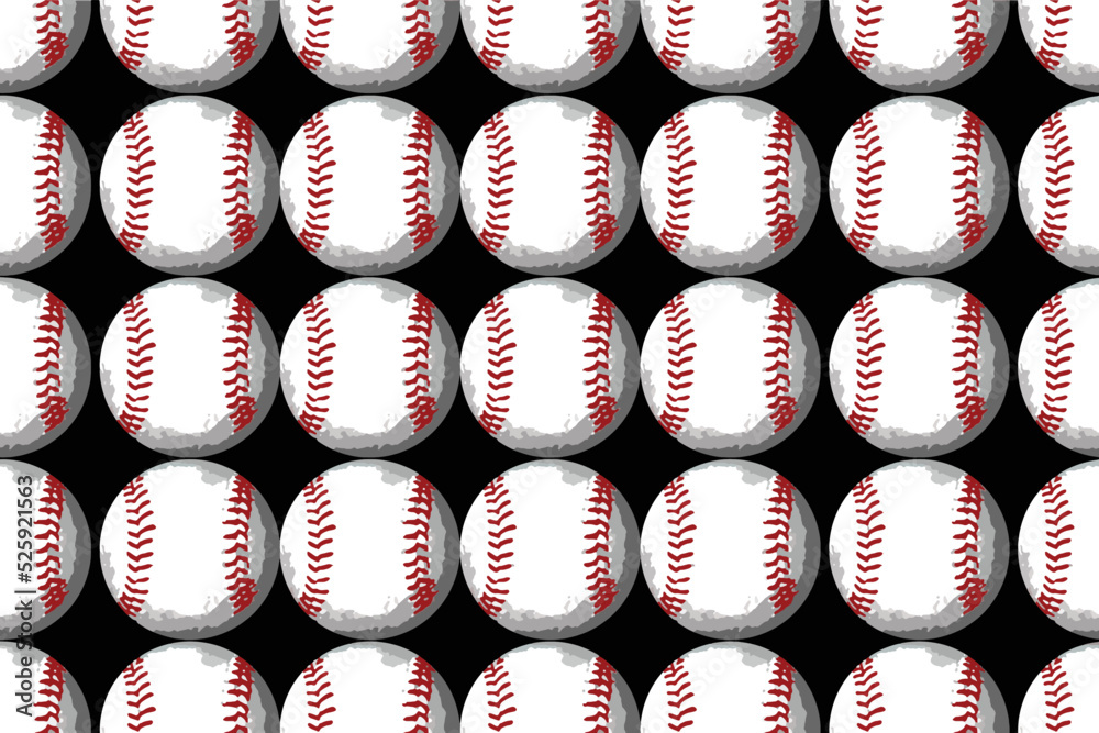 balls vector white sports card background baseball frame boarder ...