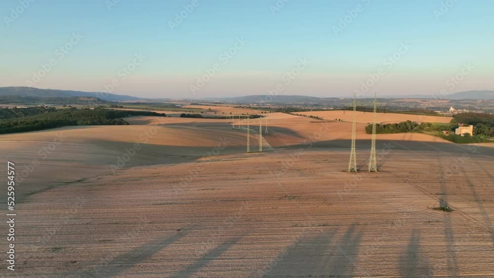 Fields erosion damage soil drone aerial inappropriately managed soil ...