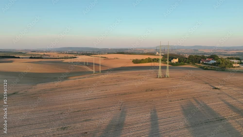 Fields erosion damage soil drone aerial inappropriately managed soil ...
