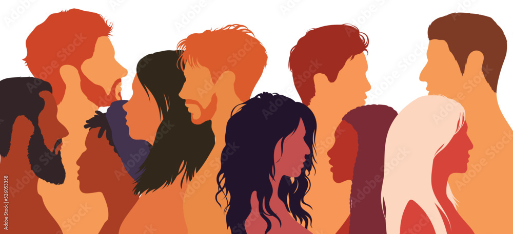 Co-workers and colleagues working in a multicultural workplace ...