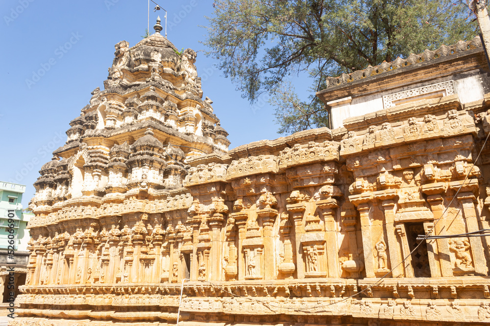The Beautiful Carvings on the Avani Temples, Avani, Kolar, Karnataka ...