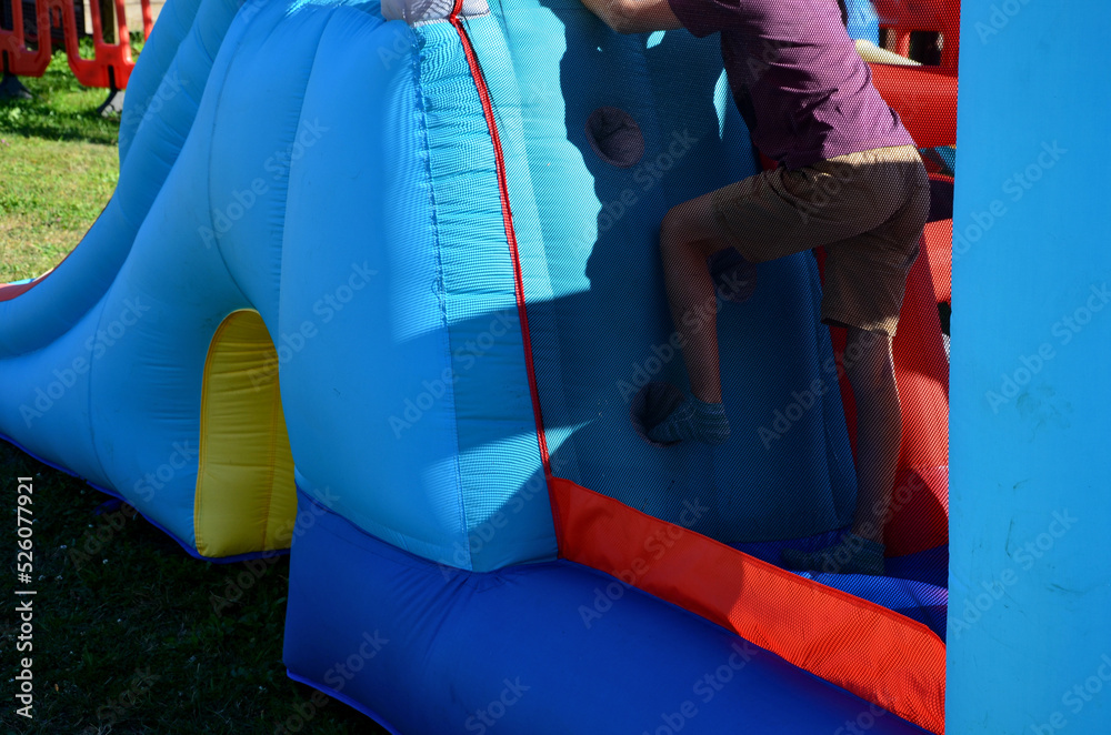 before inflating the bouncy castle attraction make sure blower is ...