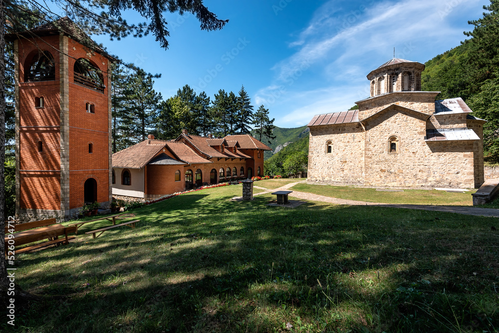Orthodox Christian Monastery. Serbian Monastery of the Holy Trinity ...