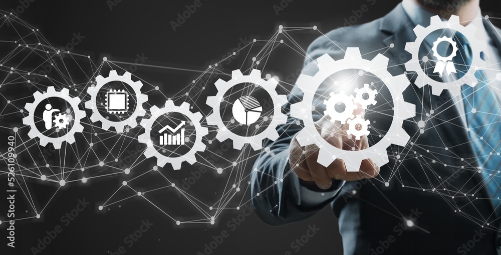 Productivity and production capacity concept. ILean cost and ...