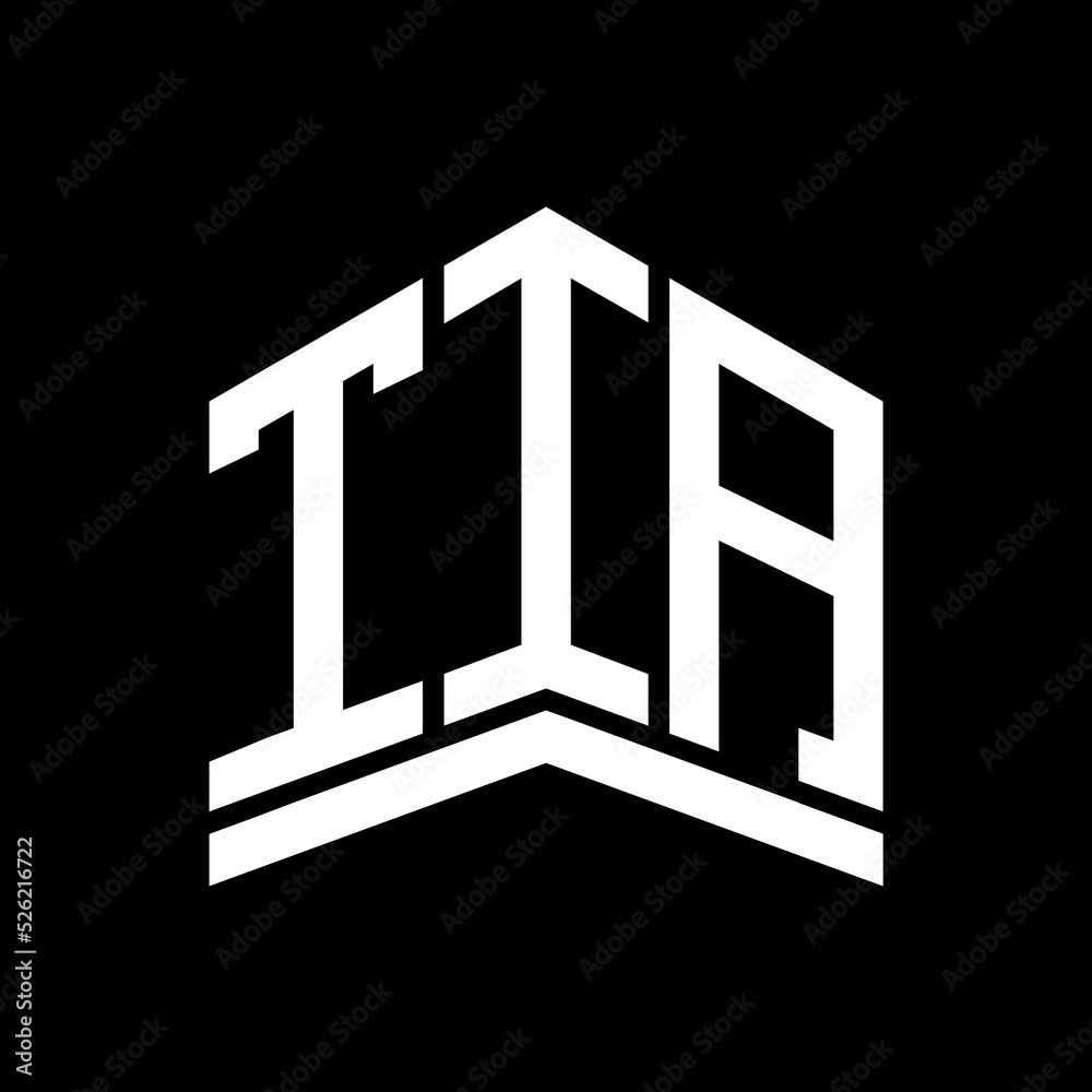 TIA letter logo design.TIA creative initials monogram vector letter ...