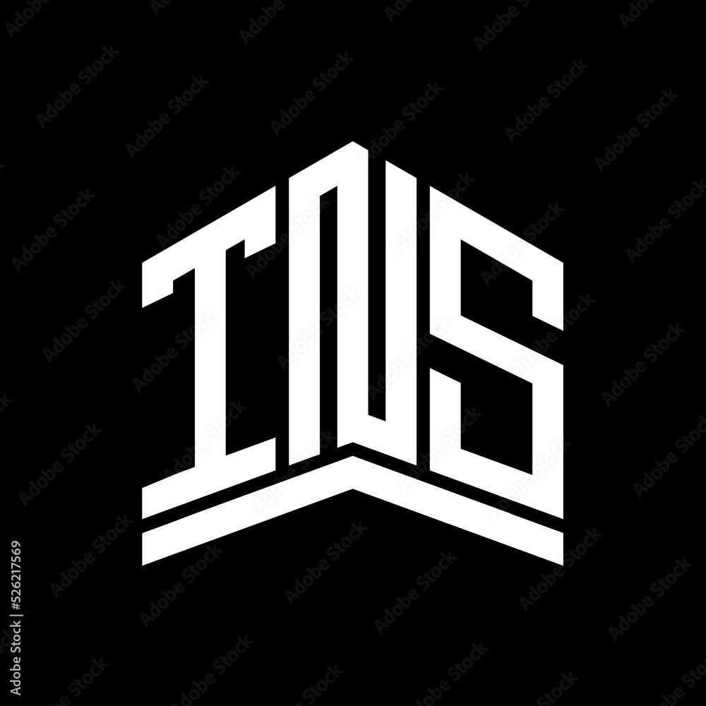 TNS letter logo design.TNS creative initials monogram vector letter ...