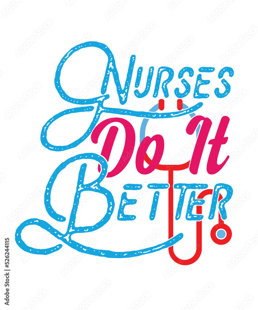 Vetor do Stock: Nurse Svg Design,Nurse Svg Bundle, Stethoscope Svg ...