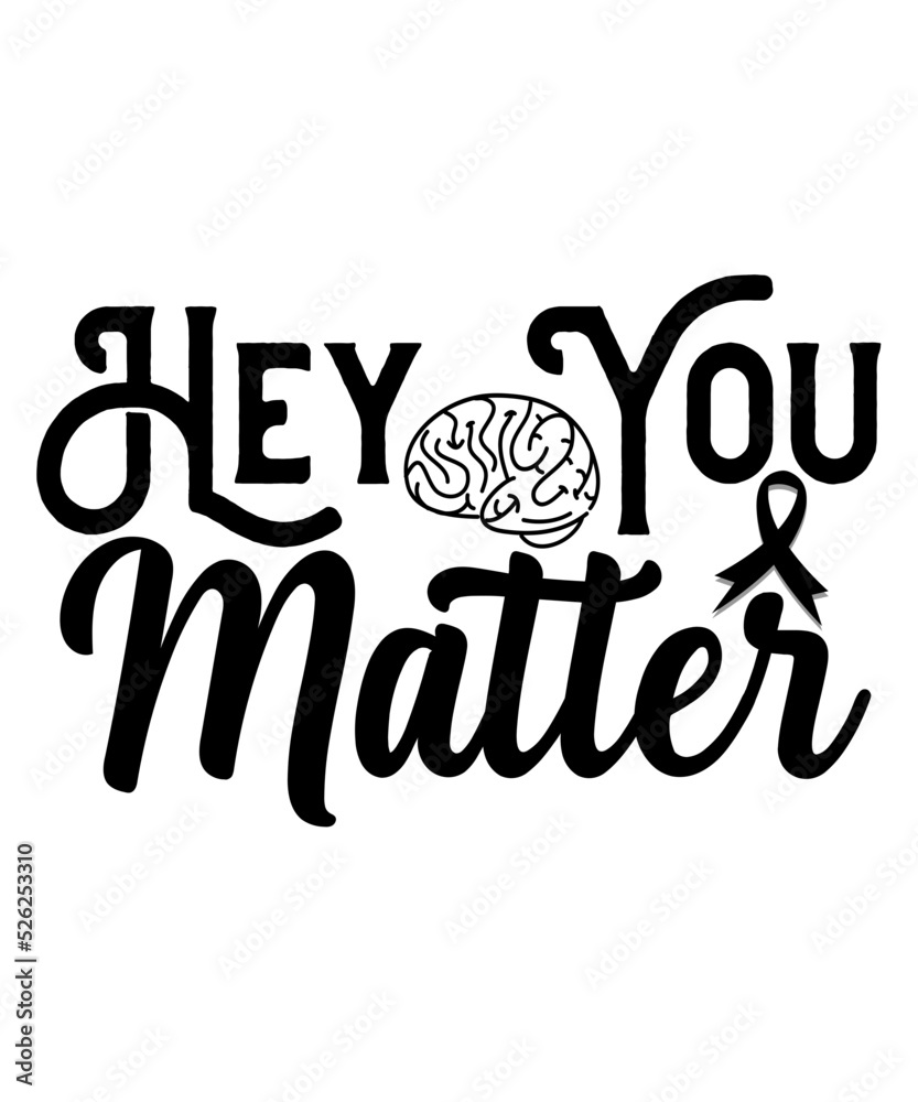 Mental Health Matters Svg Mental Health Mental Health Svg Awareness