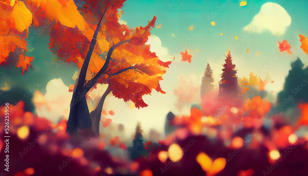 Anime Fall Wallpaper