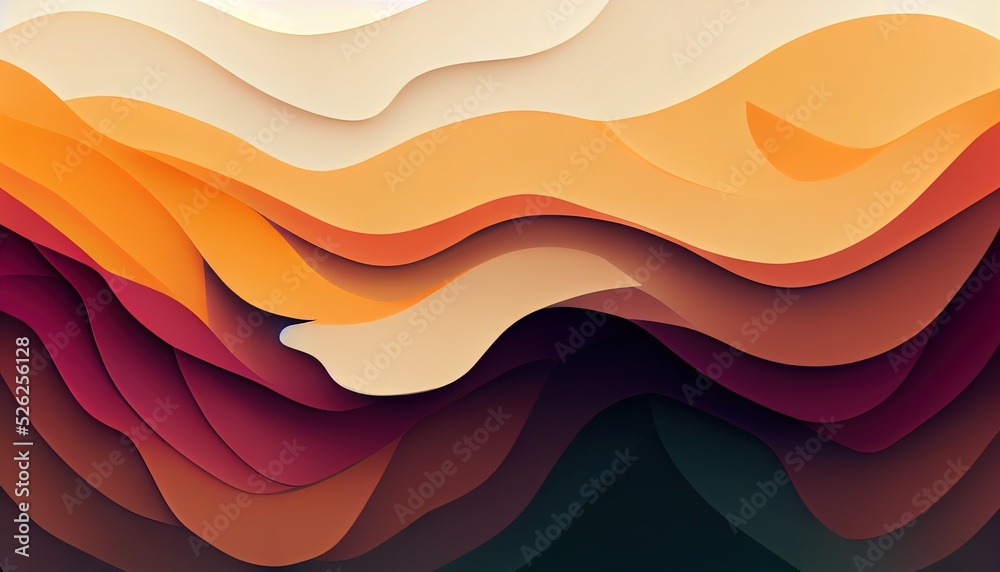 Fall Colors Abstract