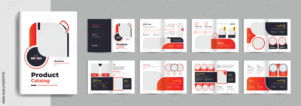 Product catalog design template for your business professional company ...