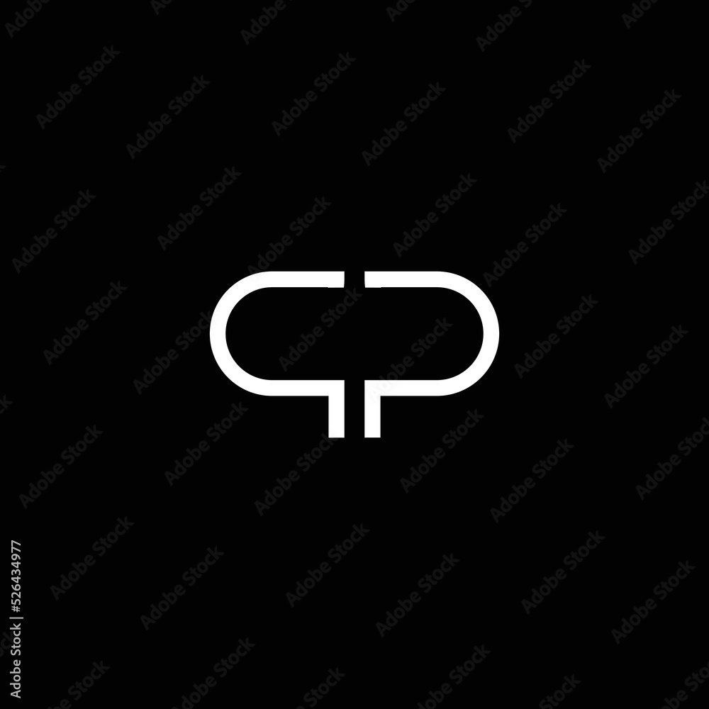 QP QP Logo Design, Creative Minimal Letter QP QP Monogram Stock Vector ...