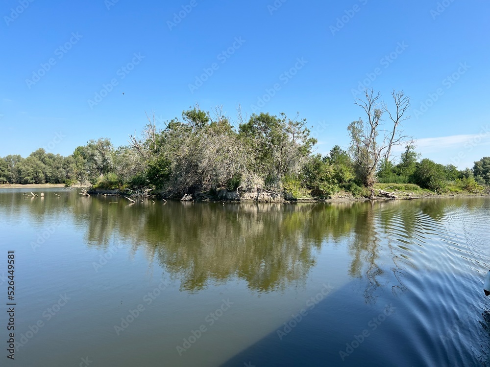 Lake Veliki Sakadas and floodplain forests, Kopacki rit Nature Park ...