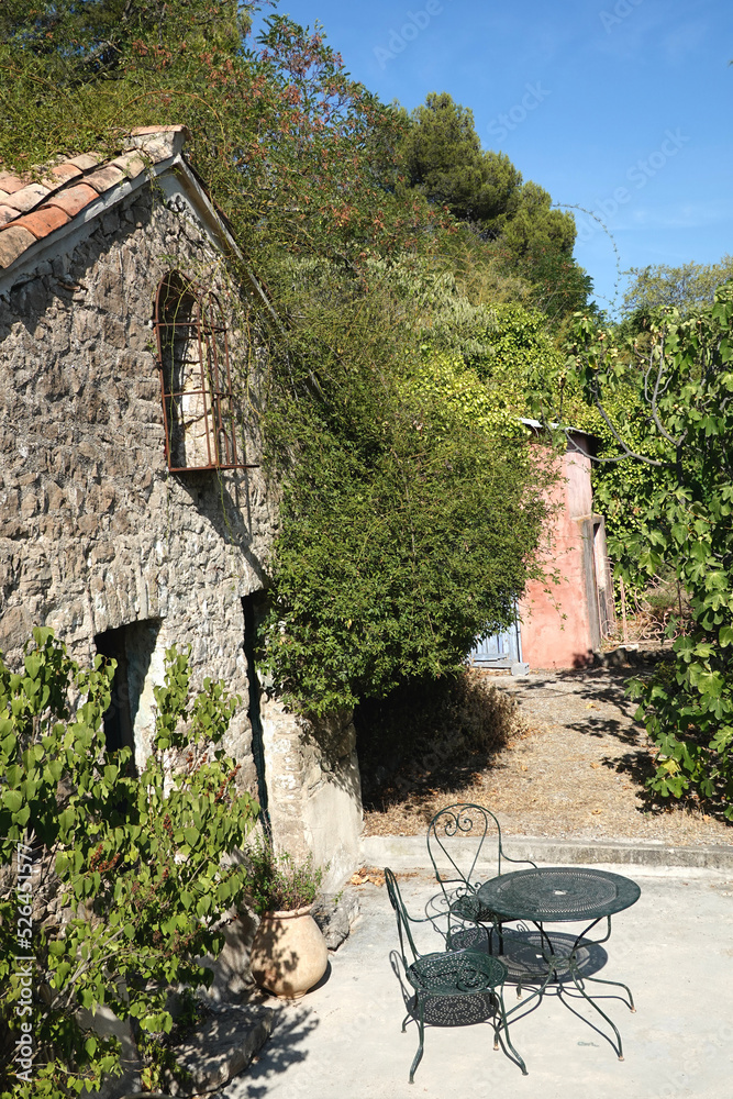 Bastide Provencale en été Stock Photo | Adobe Stock