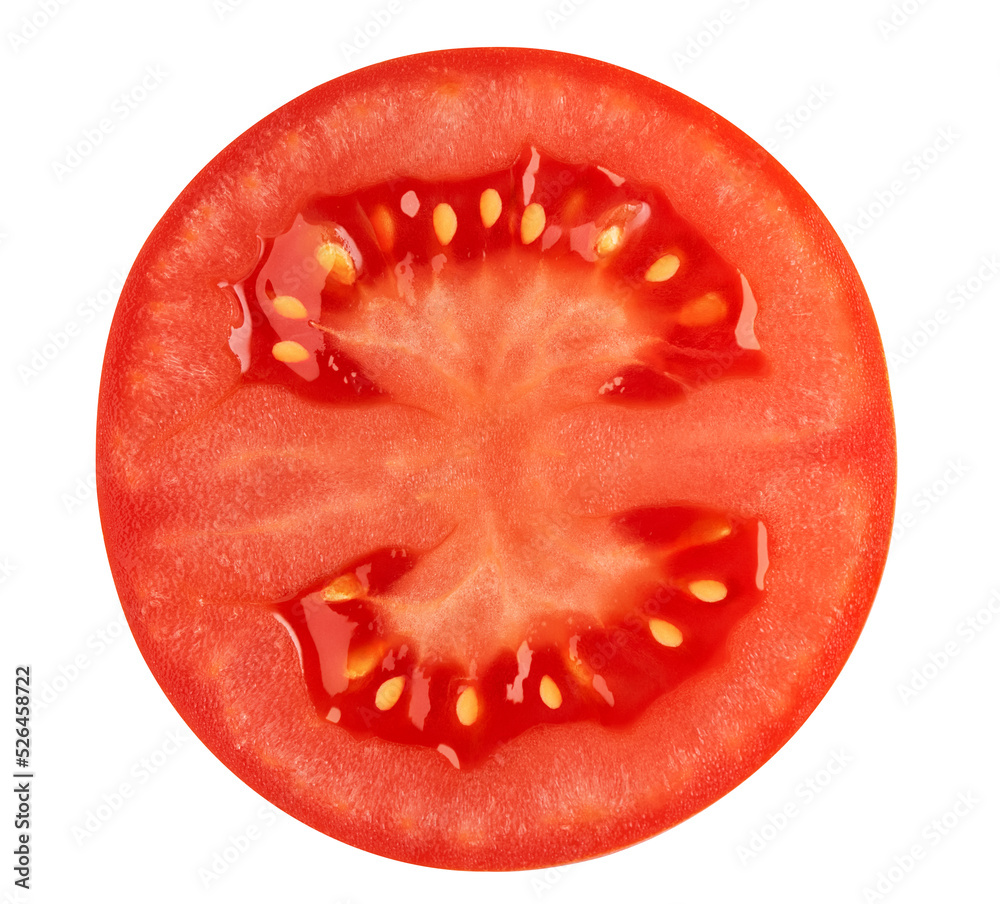tomato cross section Stock Photo | Adobe Stock
