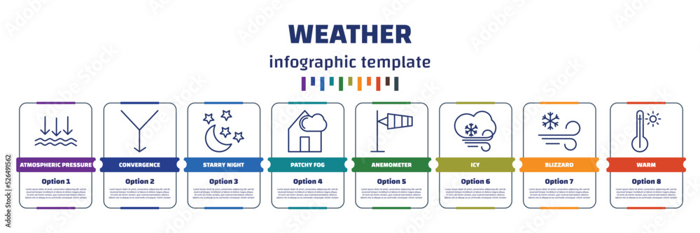 infographic template with icons and 8 options or steps. infographic for ...