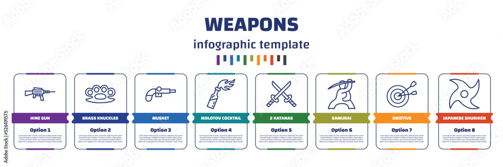 infographic template with icons and 8 options or steps. infographic for ...