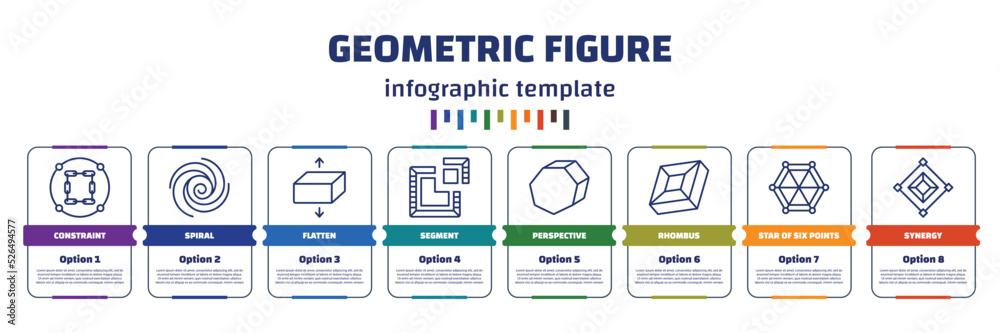 infographic template with icons and 8 options or steps. infographic for ...