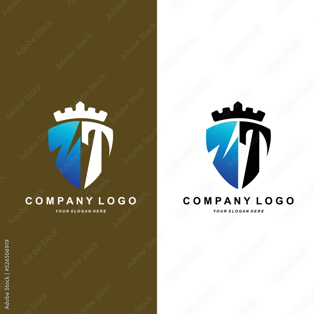 TZ or ZT Font Logo, T and Z Letter Icon Vector, Company Brand Design ...