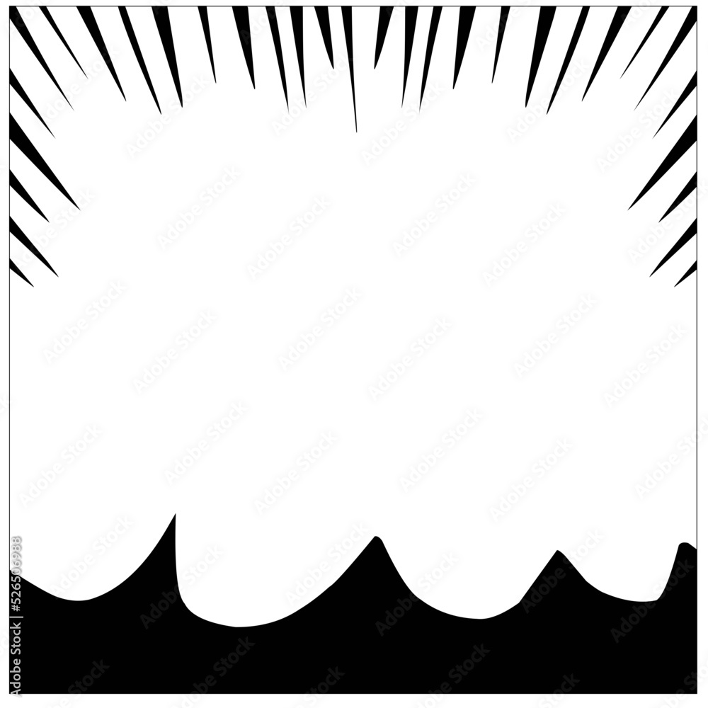 Shock effect, Shock cartoon effect, Comic effect, Light effects, Vector ...