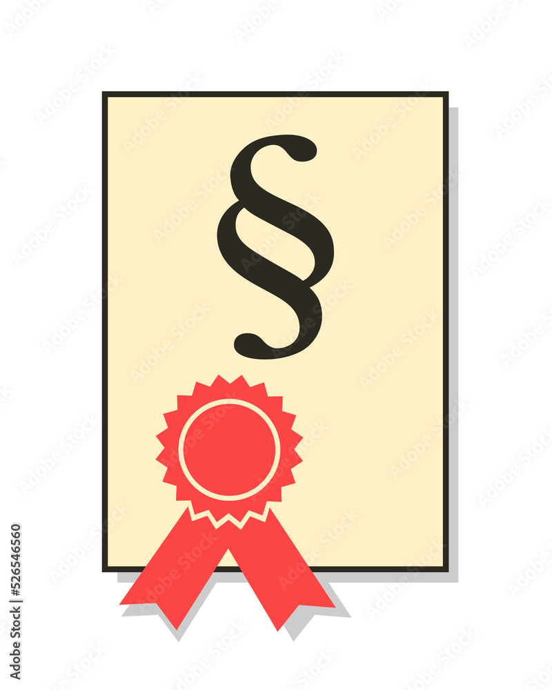 Diploma and certificate from law school - official certification of ...