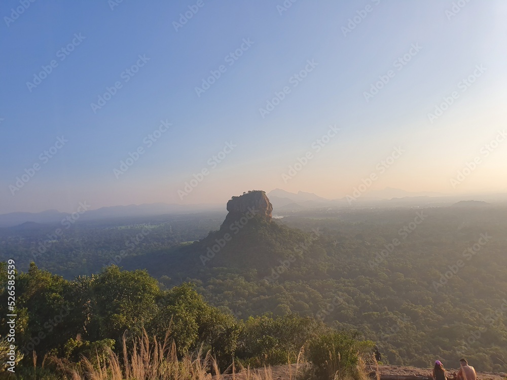 Beautiful Sigiriya rock in Sri Lanka Stock Photo | Adobe Stock