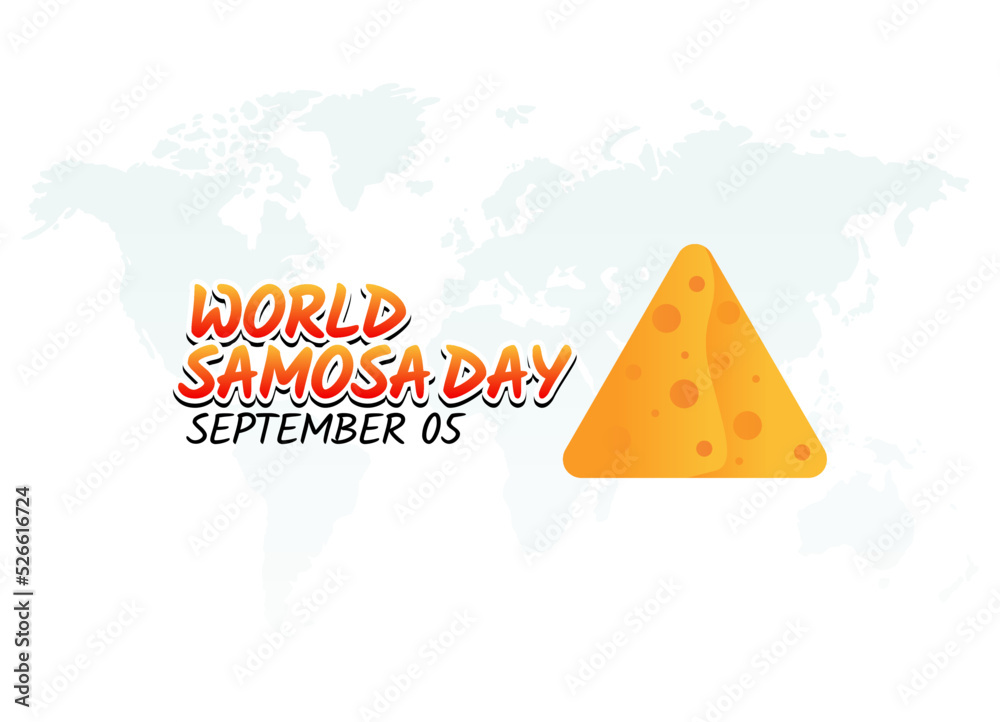 vector graphic of world samosa day good for world samosa day ...