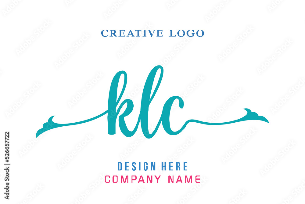 KLC lettering, perfect for company logos, offices, campuses, schools ...