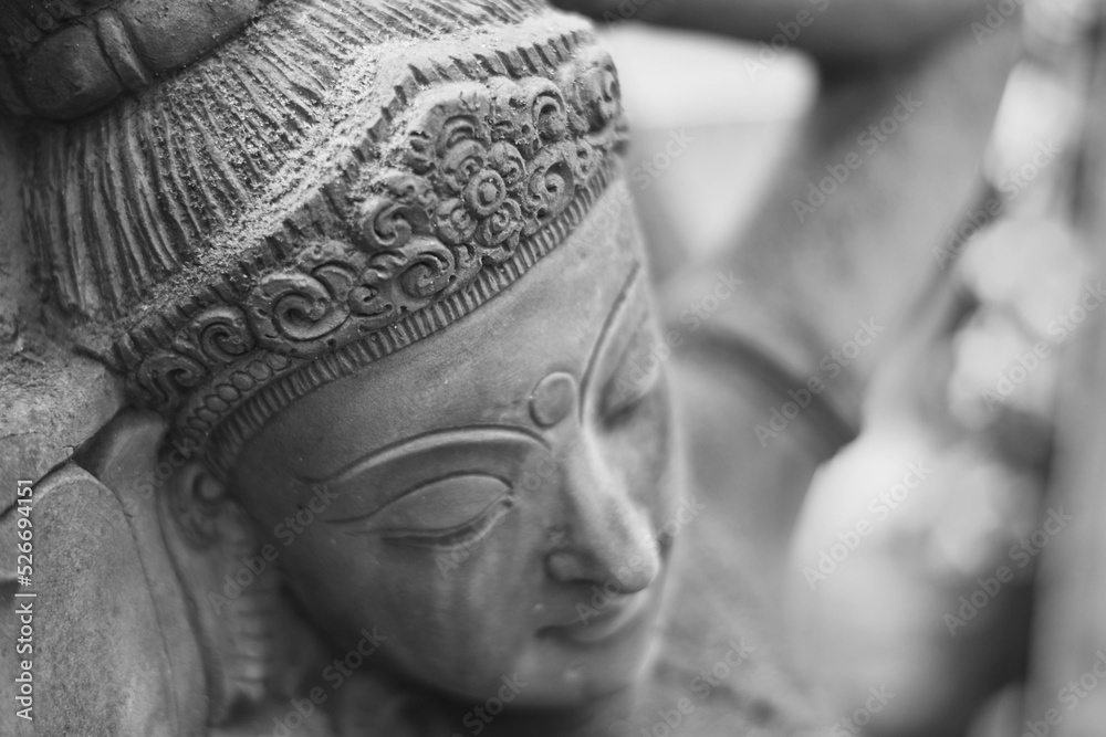 Stone carvings of angels, Apsara, a lady in ancient Khmer art and ...