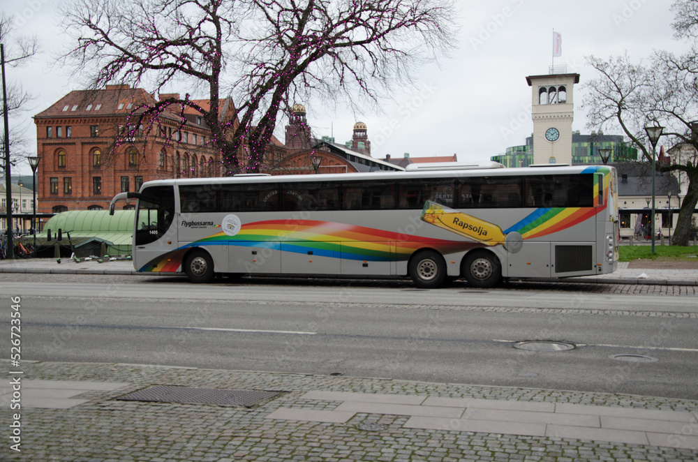 Flygbussarna provide an airport bus service between many airports in ...