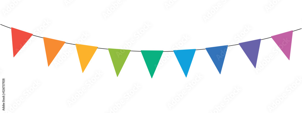 Carnival Bunting Clip Art
