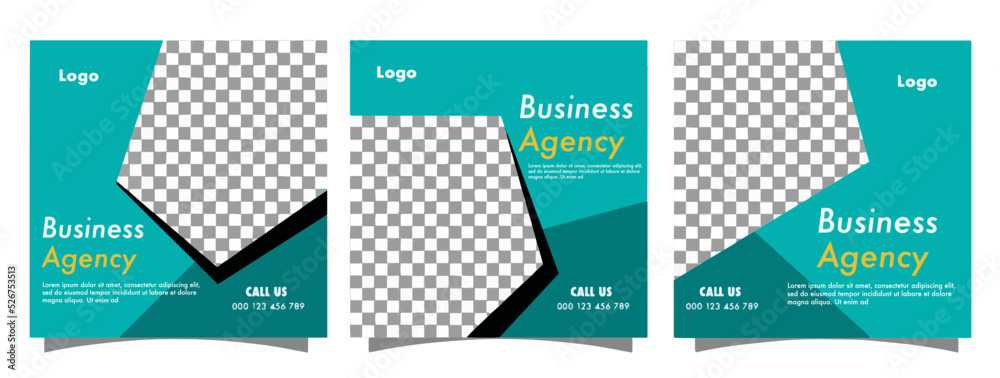 illustration of an background Digital business marketing banner for ...