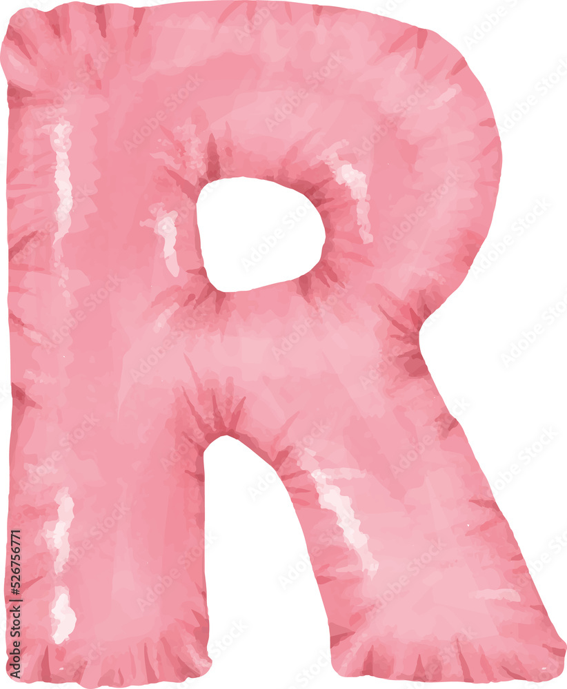 Letters of the English alphabet balloons for congratulations. Festive ...