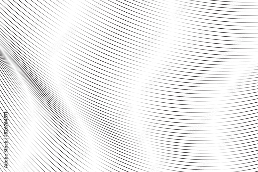 Abstract wavy gray stream element for design on a white background ...