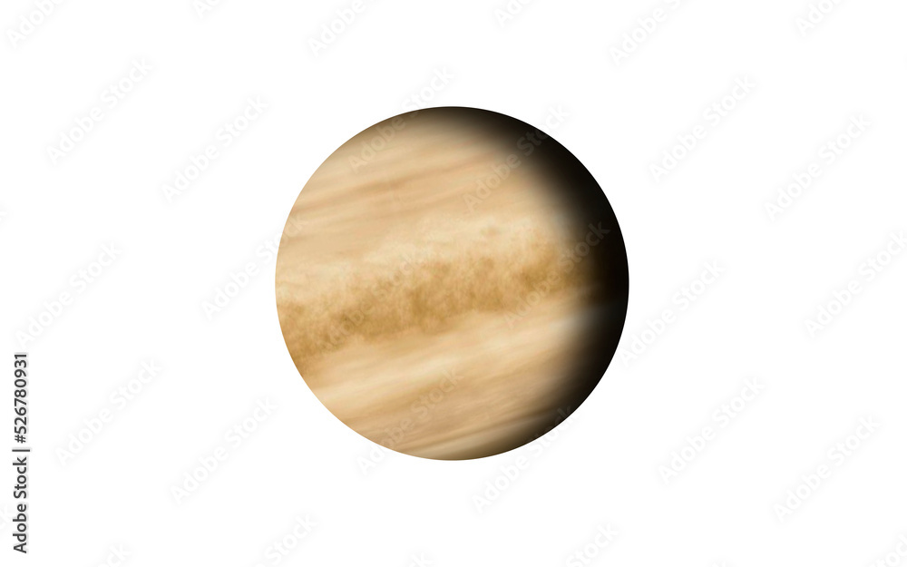 Venus planet isolated texture Stock Illustration | Adobe Stock