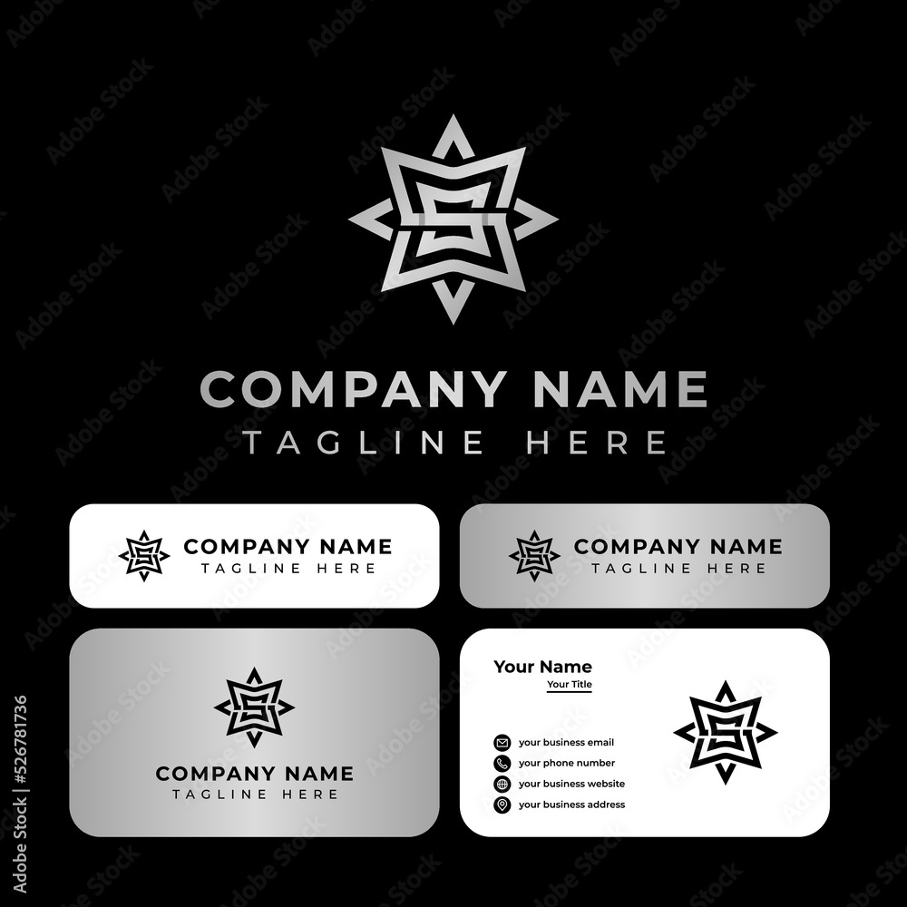 Letter SS Star Logo, suitable for any related to Star with SS initials ...