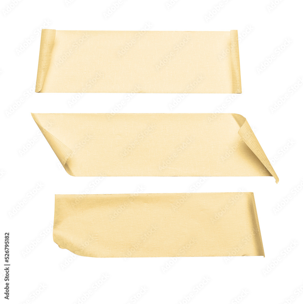 various adhesive tape pieces Stock Photo | Adobe Stock