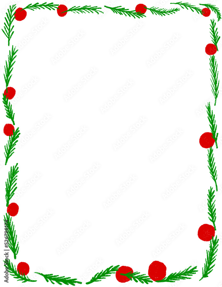 Simple Christmas Frame